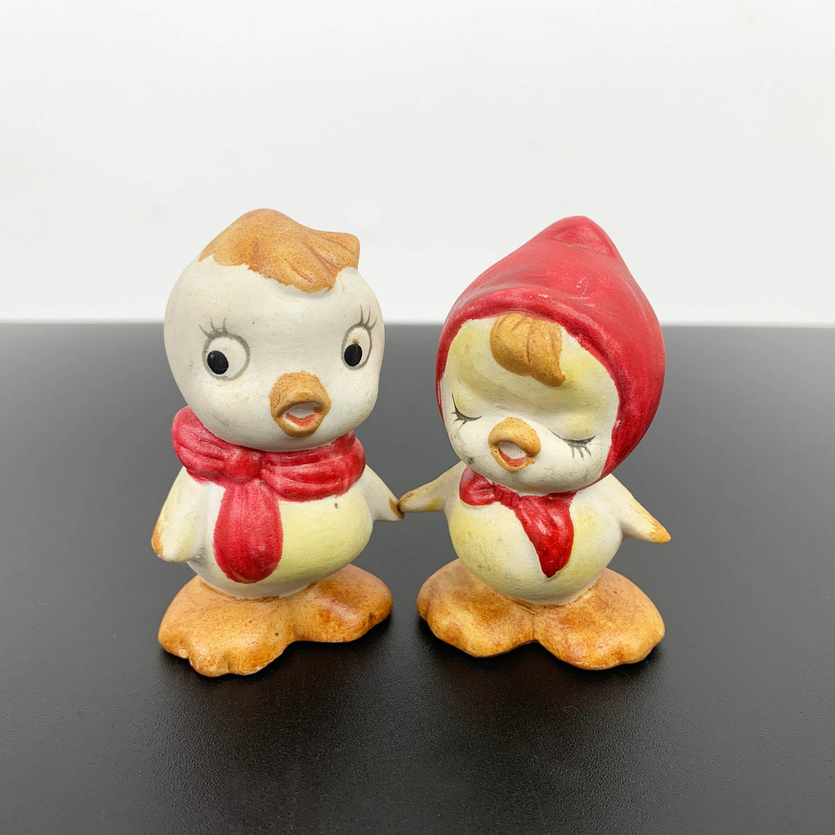 Vintage kitsch baby chicken figurines - Set of 2 – Feature Furniture ...
