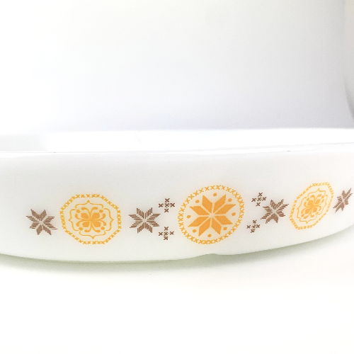 Pyrex (USA) Town and Country Oval Divided Vegetable Dish – Feature ...